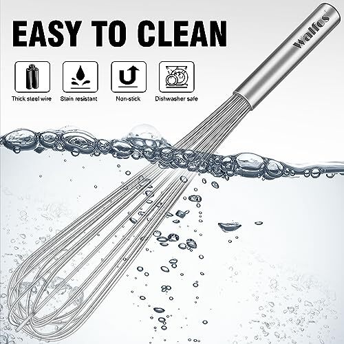 Whisk17in Large Whisks Heavy Duty Stainless Steel Wire Whisk Ideal For ...