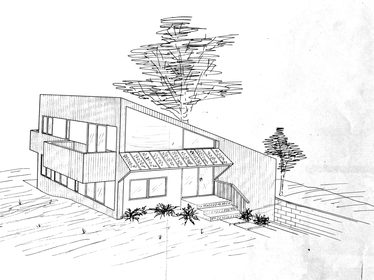 Architectural Rendering Drawing