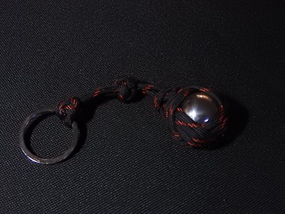Paracord Steel Ball Bearing Key Fob Key Chain | eBay
