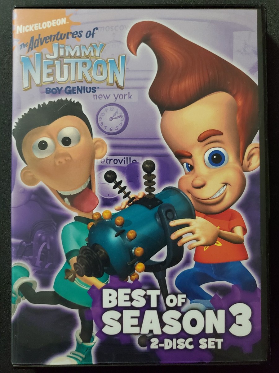 Nickelodeon Jimmy Neutron Dvd