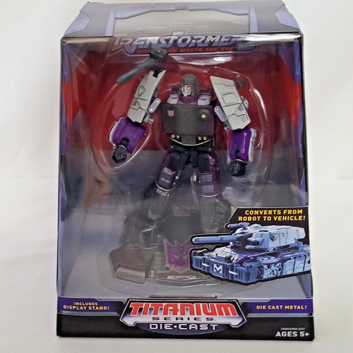 Hasbro Titanium Series Transformers Megatron diecast 653569153511| eBay