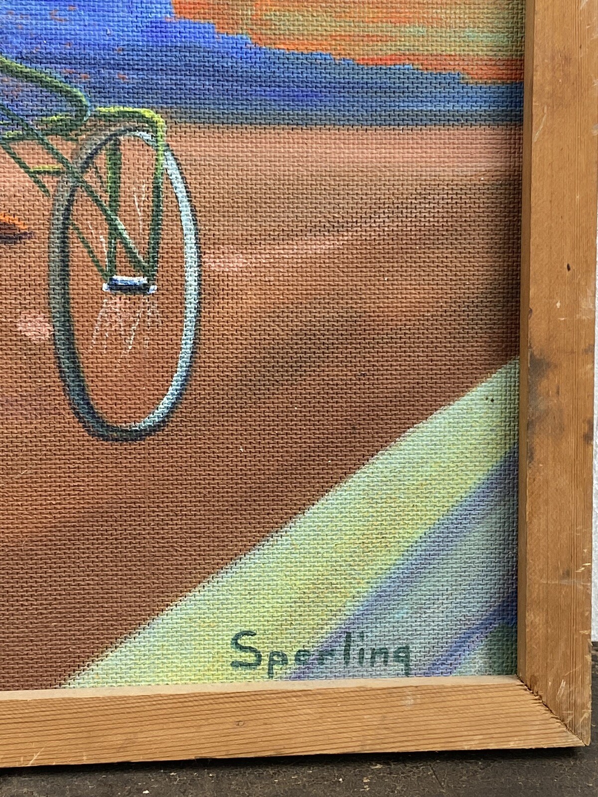 Horse Racing Oil Painting O/B By Martha Sperling “Billy Haughton ...