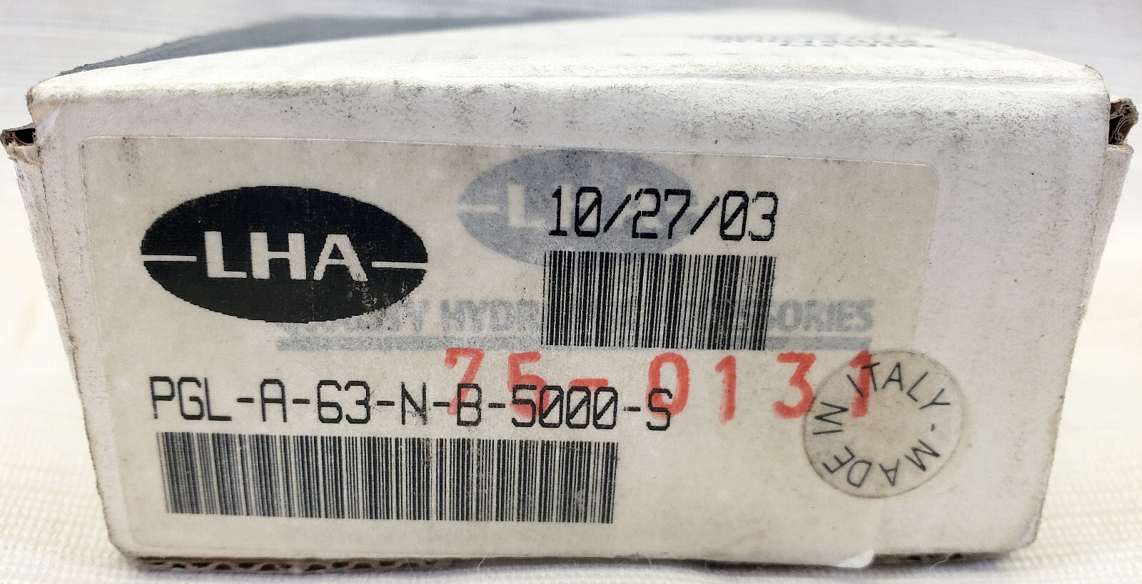 LHA 5000 psi Pressure Gauge Liquid Filled 2.5" Dia. 1/4" NPT PGL-A-63-N ...