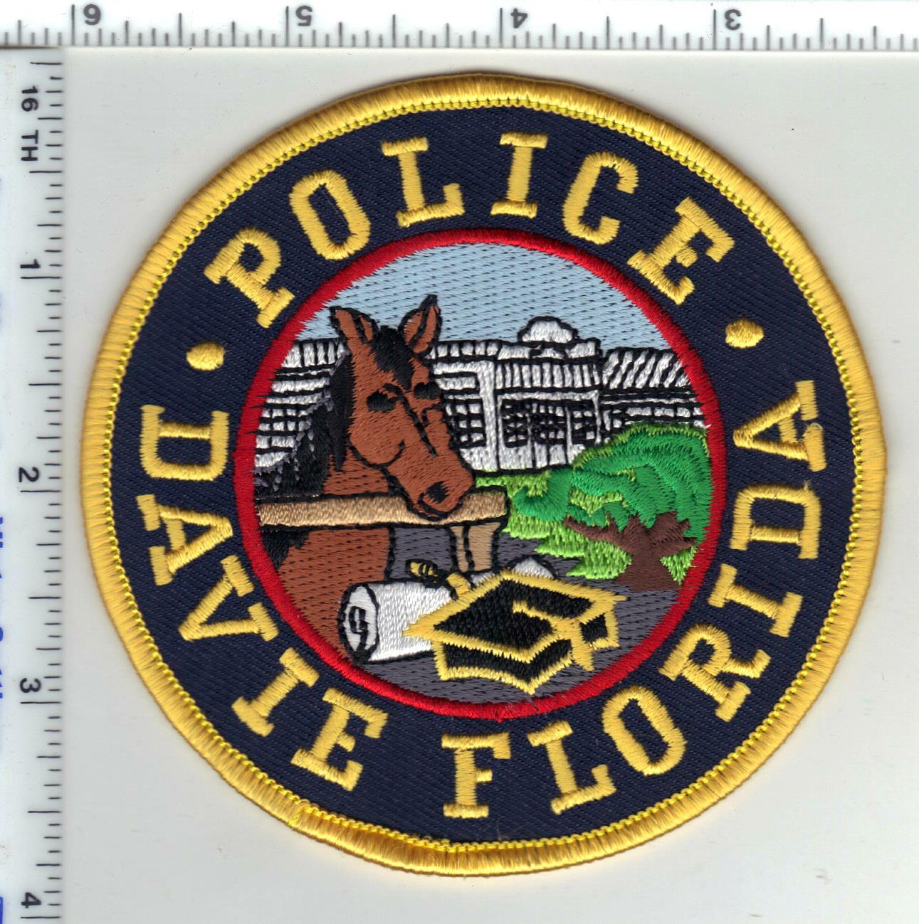Davie Police (Florida) Shoulder Patch | eBay