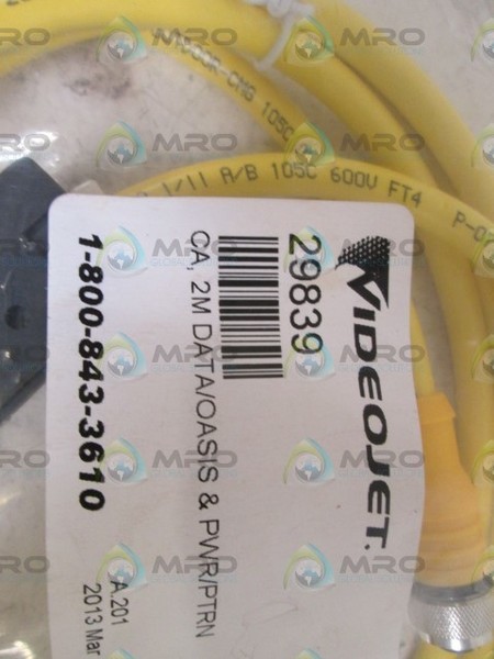 VIDEOJET CABLE 29839 NSNP IN BAG | eBay