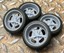 Resin Halibrand Dragmaster style model car wheels, 1/24 1/25 scale, 21 ...