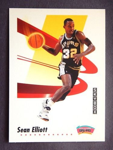 Sean Elliott #256 Skybox 1991 Basketball Card (San Antonio Spurs) LN | eBay