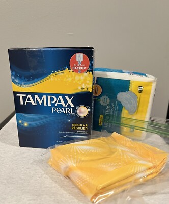 Ultra Thins Flexi-Wing (21)-Pads + (9)-Tampons - Open / Unused ...