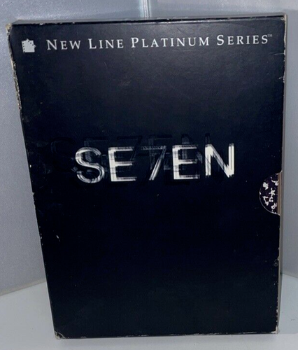 Seven DVD 2001 SE7EN 2 Disc Line Platinum Edition Series 794043499722| eBay