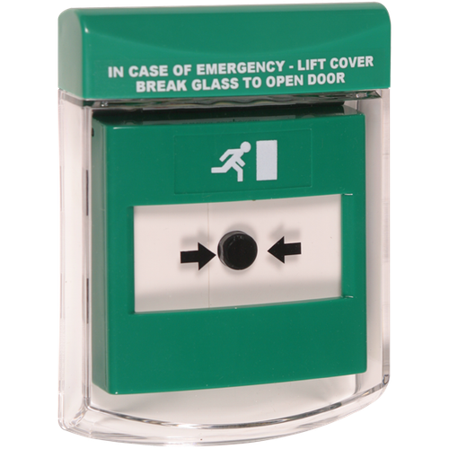 STI 6930-G call point stopper cover for emergency exit break glass | eBay