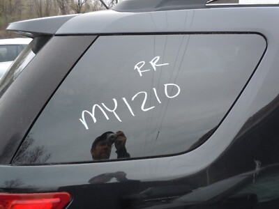 2011-2019 Ford Explorer Rear Quarter Window Glass Pass Right Privacy ...