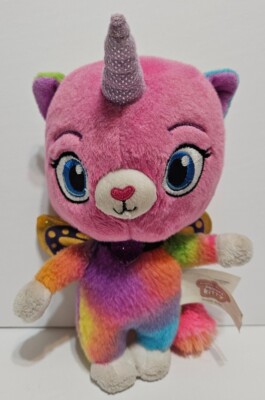 Rainbow Butterfly Unicorn Kitty Felicity 8" Plush Stuffed Animal Toy ...