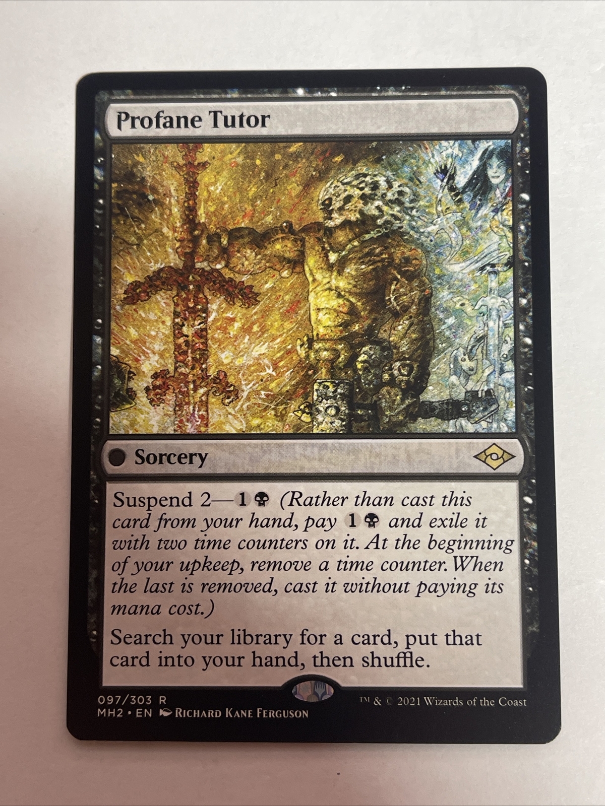 MTG Profane Tutor Modern Horizons 2 097/303 Regular Rare | eBay