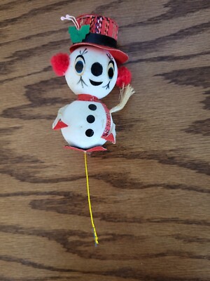 Vintage 1950's Snowman Pick - Pre-Owned | eBay