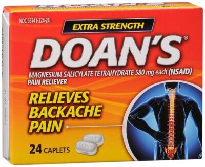 DOANS EXTRA STRENGTH CAPLETS 24CT | eBay