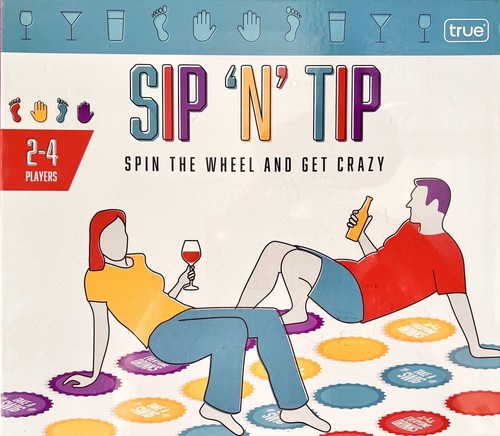 Sip N Tip Party Game: Spin The Wheel And Get Crazy! - 2 To 4 Players ...