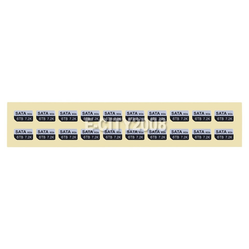 20x DELL G12 G13 HDD Caddy Adhesive Stickers Labels for KG1CH F238F ...