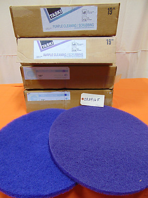 Taski & Johnson Diversey 19" Purple Cleaning Pads - 20 total | eBay