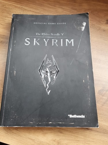 Elder Scrolls V Skyrim Official Game Guide Bethesda 2011 (NO MAP) | eBay UK