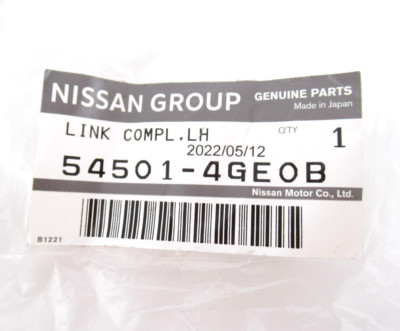 Genuine OEM Nissan Infiniti 54501-4GE0B Driver LH Lower Control Arm ...