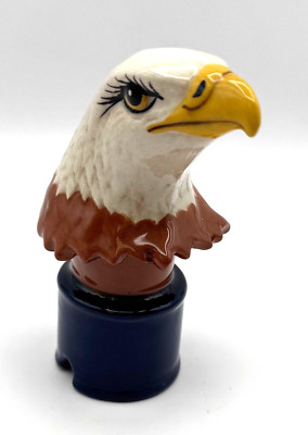 LARGE BALD EAGLE HEAD PIE VENT/PIE FUNNEL BY BACKYARD POTTERY IN USA | eBay