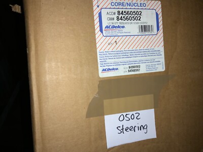 2017-2019 Chevrolet Corvette C7 6.2L V8 Steering Rack Gear & Motor ...