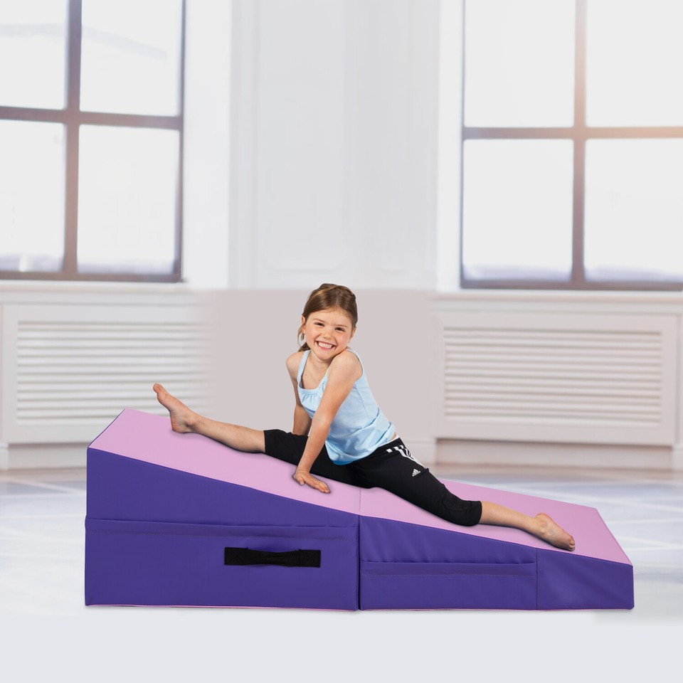 Gymnastics Mat Incline Tumbling Mats Folding Cheese Mat for Gymnastics ...
