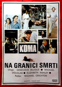 COMA 1978 HORROR GENEVIEVE BUJOLD MICHAEL DOUGLAS RIP TORN EXYU MOVIE ...