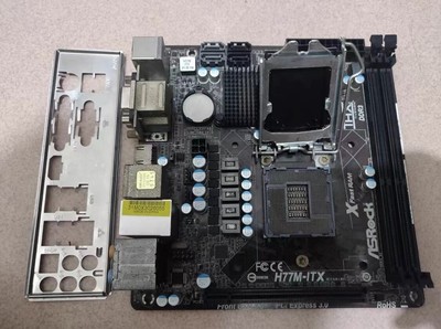 For ASRock H77M-ITX Intel H77 Desktop Motherboard LGA 1155 DDR3 MINI ...