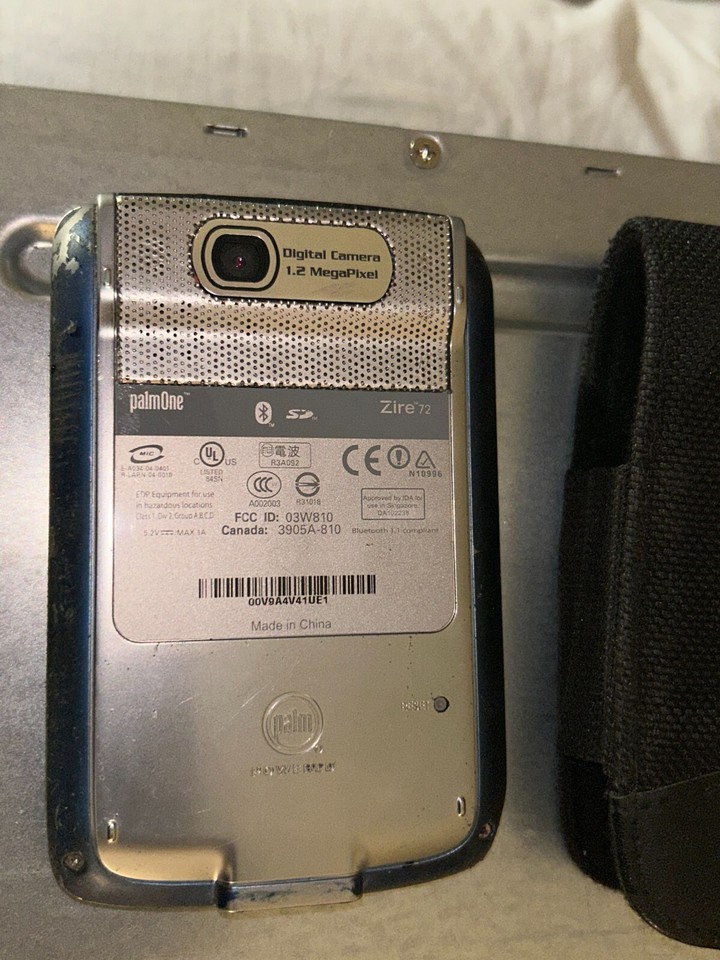 Palm Model Zire 72 PDA Handheld Organizer- NOT TESTED! | eBay