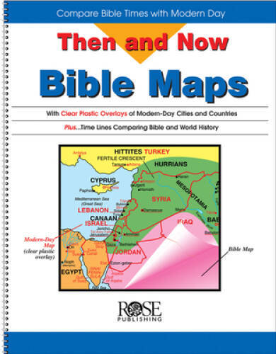 Then and Now Bible Maps: Compare Bible Times with Modern Day - VERY ...