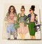 SET OF 4 New Prima Design Absorbent Stone Coasters Fashion Girls NEW W ...