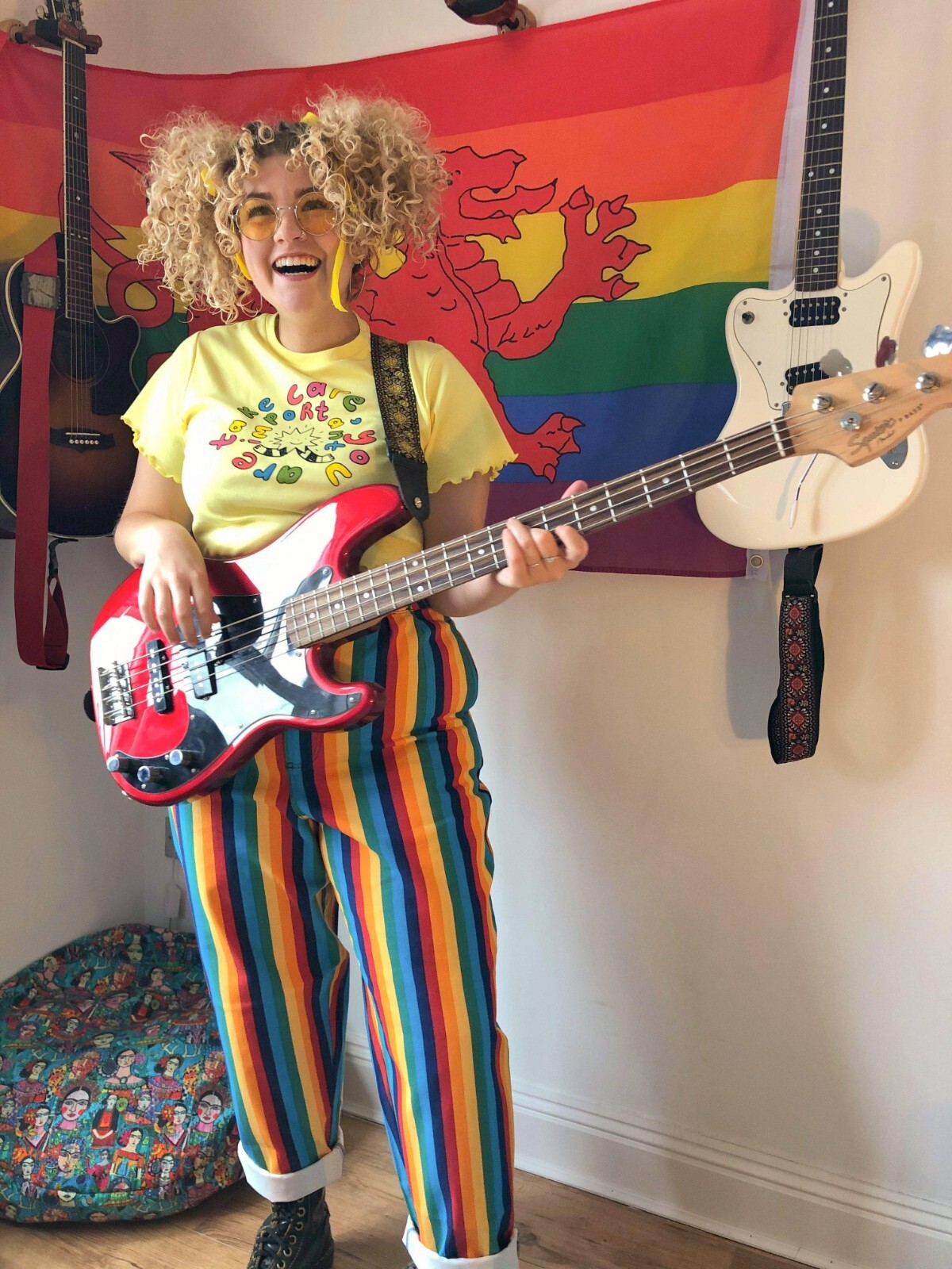 Addison Jeans: ORGANIC COTTON - Rainbow Stripe-Lucy & Yak! | eBay UK