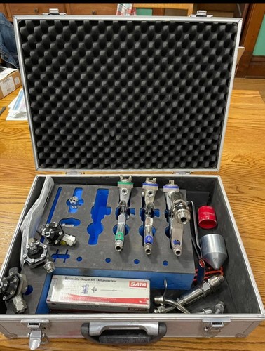 Sata DeVilbiss Paint Guns, Case & Extras | eBay