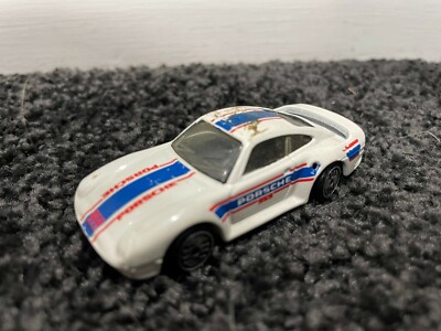 Mattel Hot Wheels 1987 White Porsche Malaysia | eBay