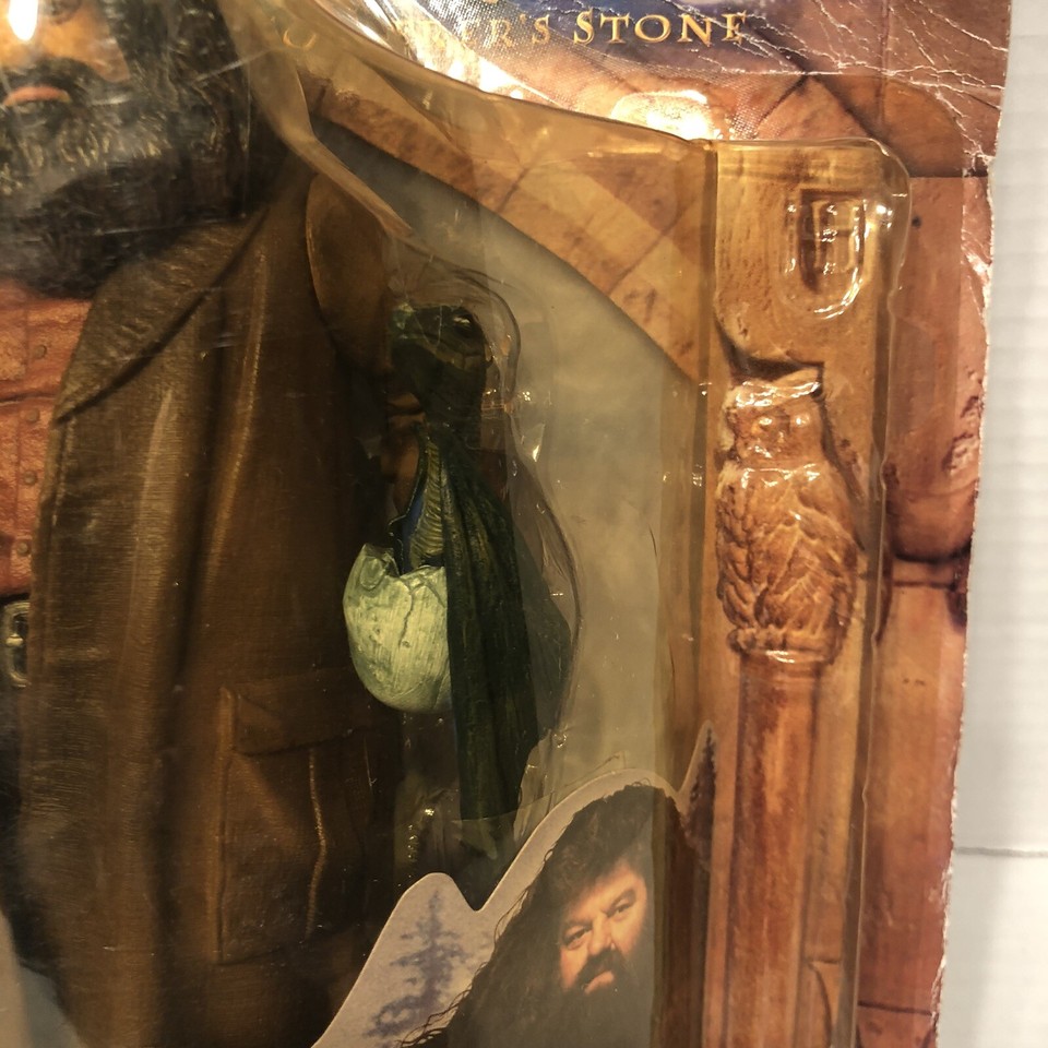 Harry Potter Hagrid Deluxe 6"Figure MOC Creature Collection 2001 Mattel ...