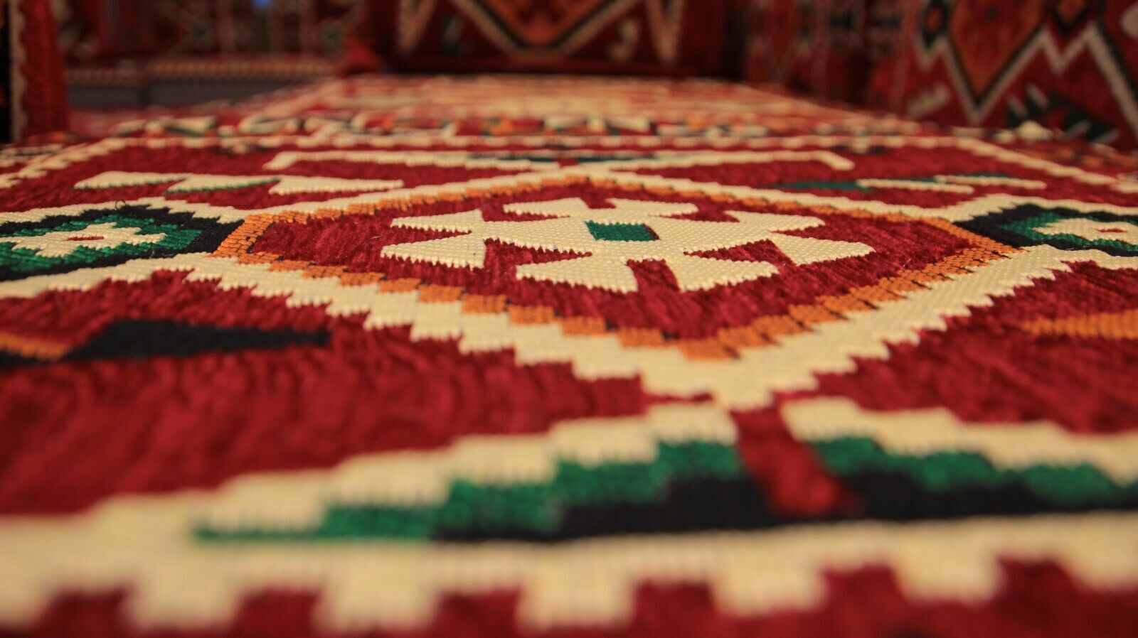 Orientalische Sitzecke, Sark Kösesi, Osmanische Deko, Orient, Kelim ...