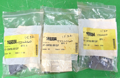 LOT OF 3👨‍🦼‍ ️NOS BRAUN CLIP KIT 16933A FOR WHEELCHAIR LIFT CONTROL ...