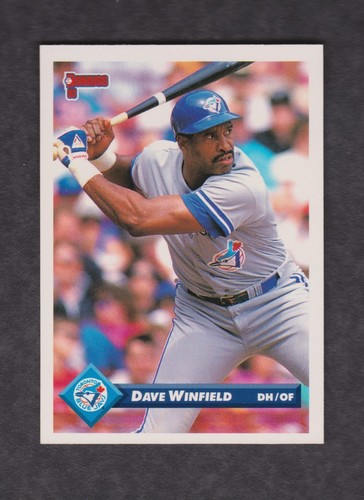 1993 Donruss Baseball Card #643 Dave Winfield Toronto Blue Jays NMMT ...