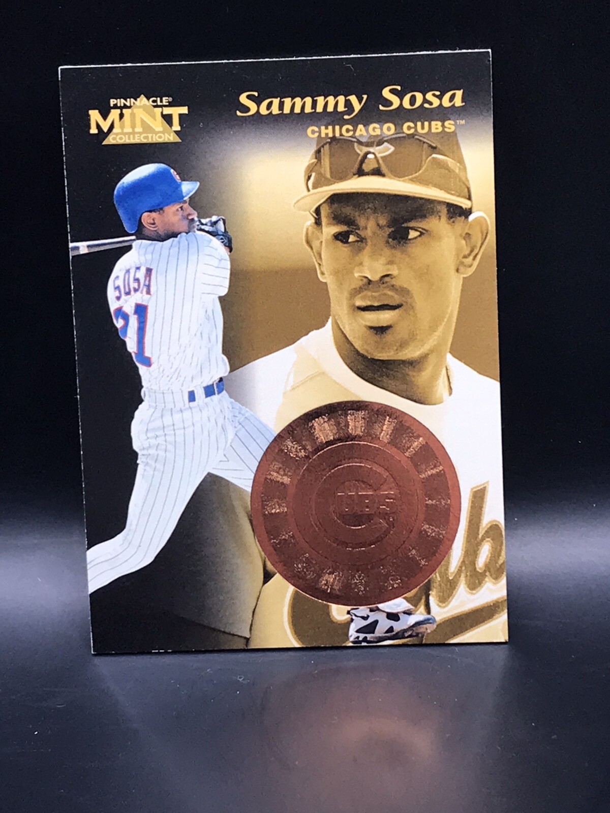 1997 Pinnacle Mint Sammy Sosa Bronze Chicago Cubs Baseball Card #17 of ...