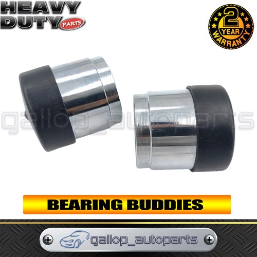 2x 45mm Stainless Steel Trailer Bearing Buddy Protectors Bearing ...