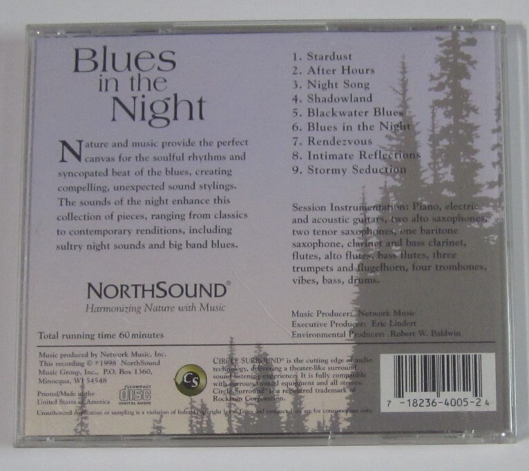 NorthSound Music - Blues in the Night CD USED Enhanced with Nature | eBay