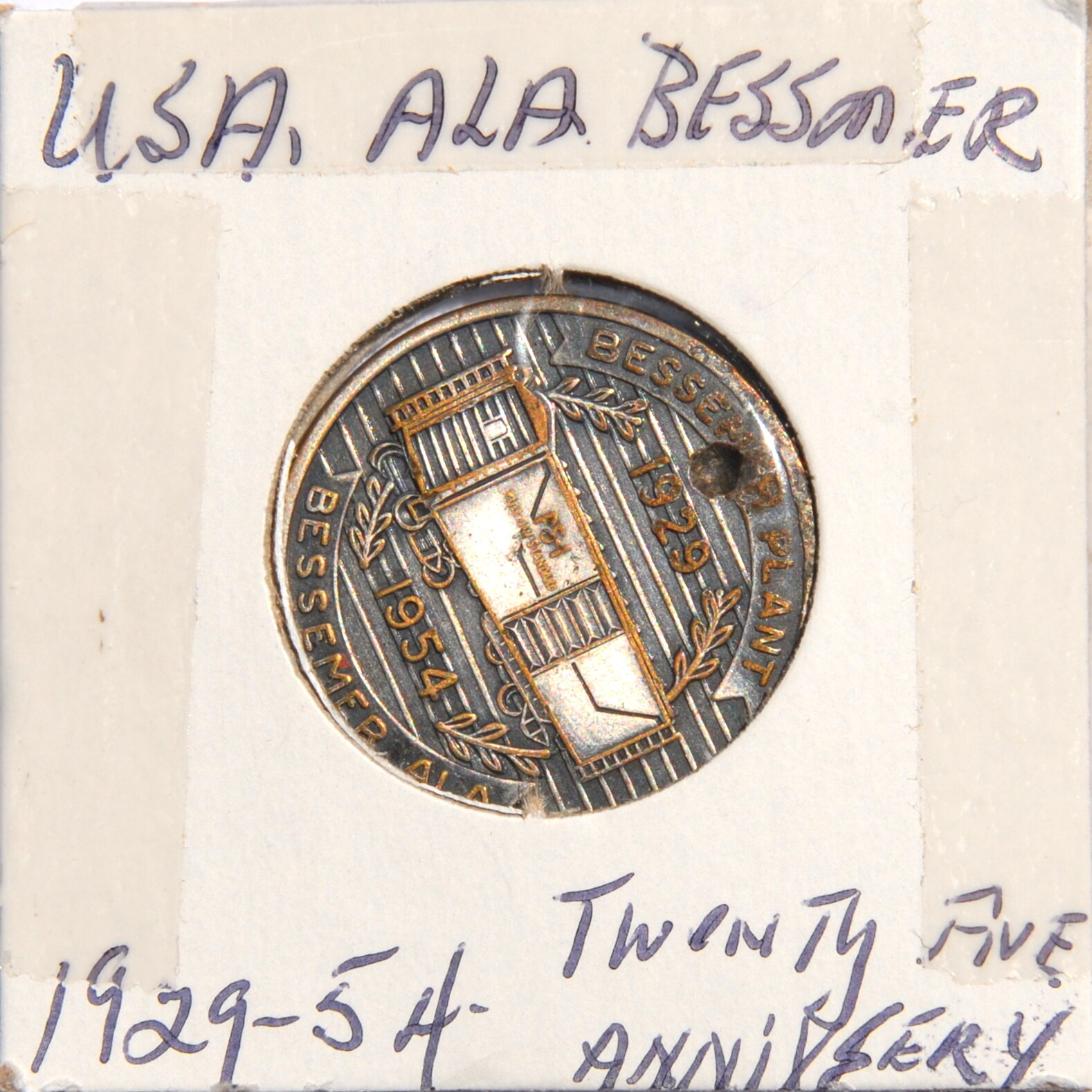 1929-1954 Bessemer Plant PS-1 Pullman Standard (Railroad Car) 25th Year ...