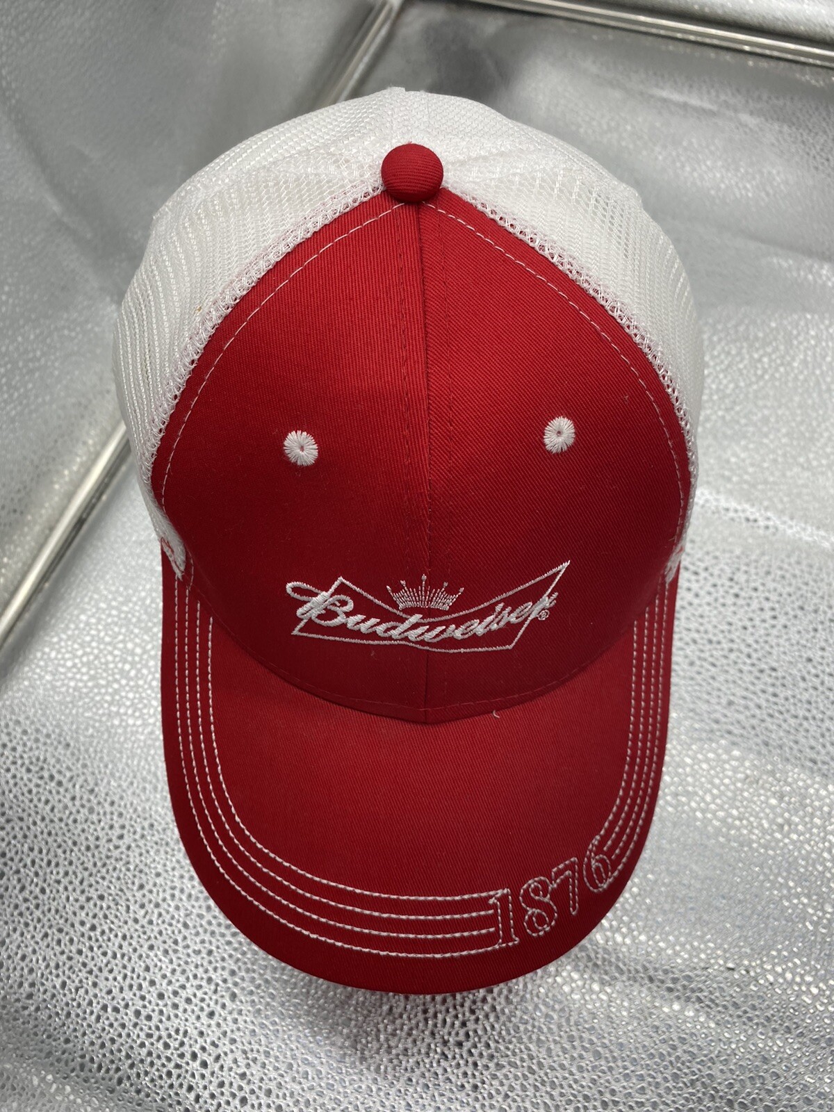 Budweiser beer brewery baseball cap hat adjustable sn… - Gem
