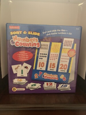 LAKESHORE EDUCATIONAL STORE SORT & SLIDE NUMBERS & COUNTING COMPLETE W ...