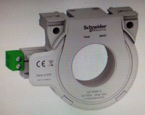 Schneider CLOSED EARTH FAULT TOROID TA30 30mm 65A 4-Inputs A-Type, Plug ...