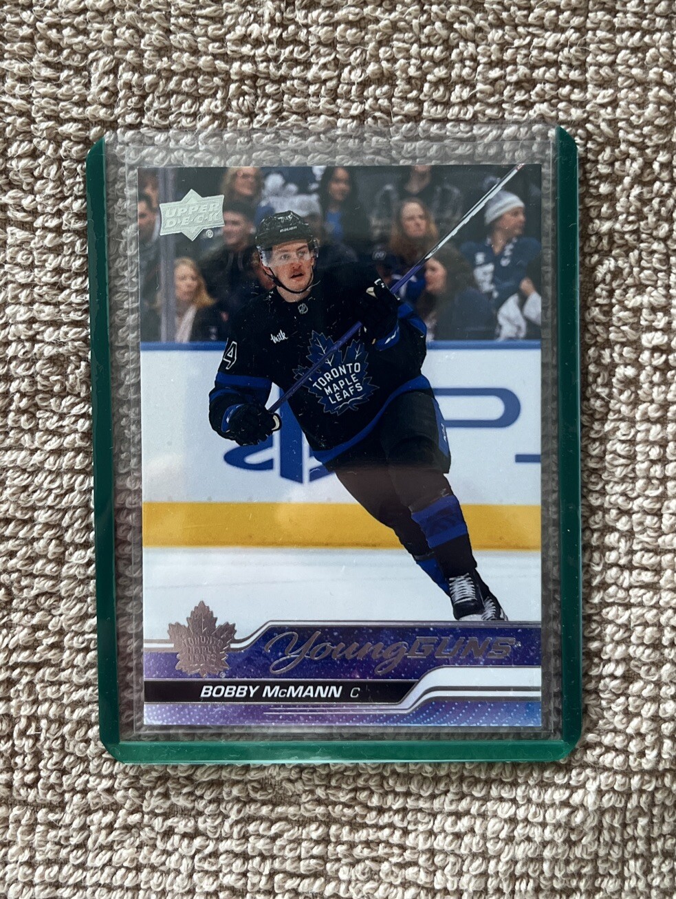 2023-24 Upper Deck Hockey Series 2 BOBBY McMANN Young Guns Rookie RC ...