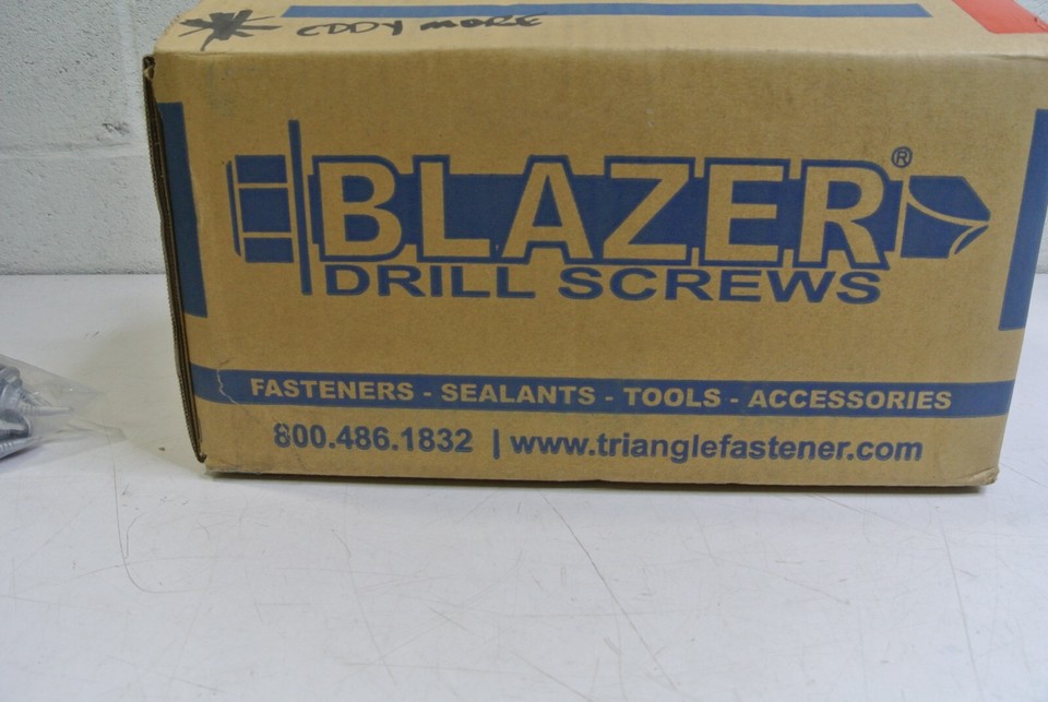 Triangle fastener #12-14 x 1-1/2 blazer-2 self drilling screw 2000pc250 ...