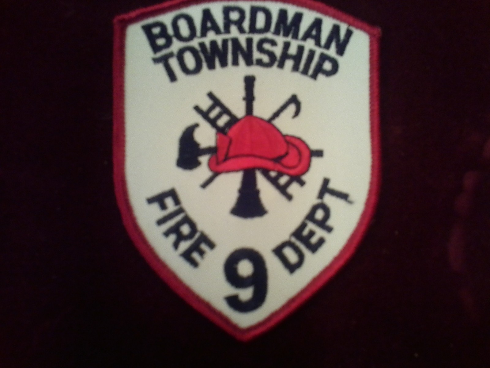 NICE! BOARDMAN TOWNSHIP, MICHIGAN, STATION 9, FIRE DEPARTMENT PATCH ...