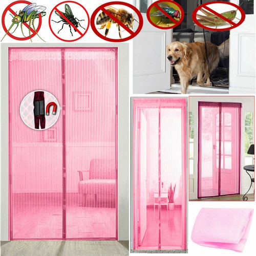 Magnetic Door Net Insect Magic Screen Bug Mosquito Fly Insect Curtain ...